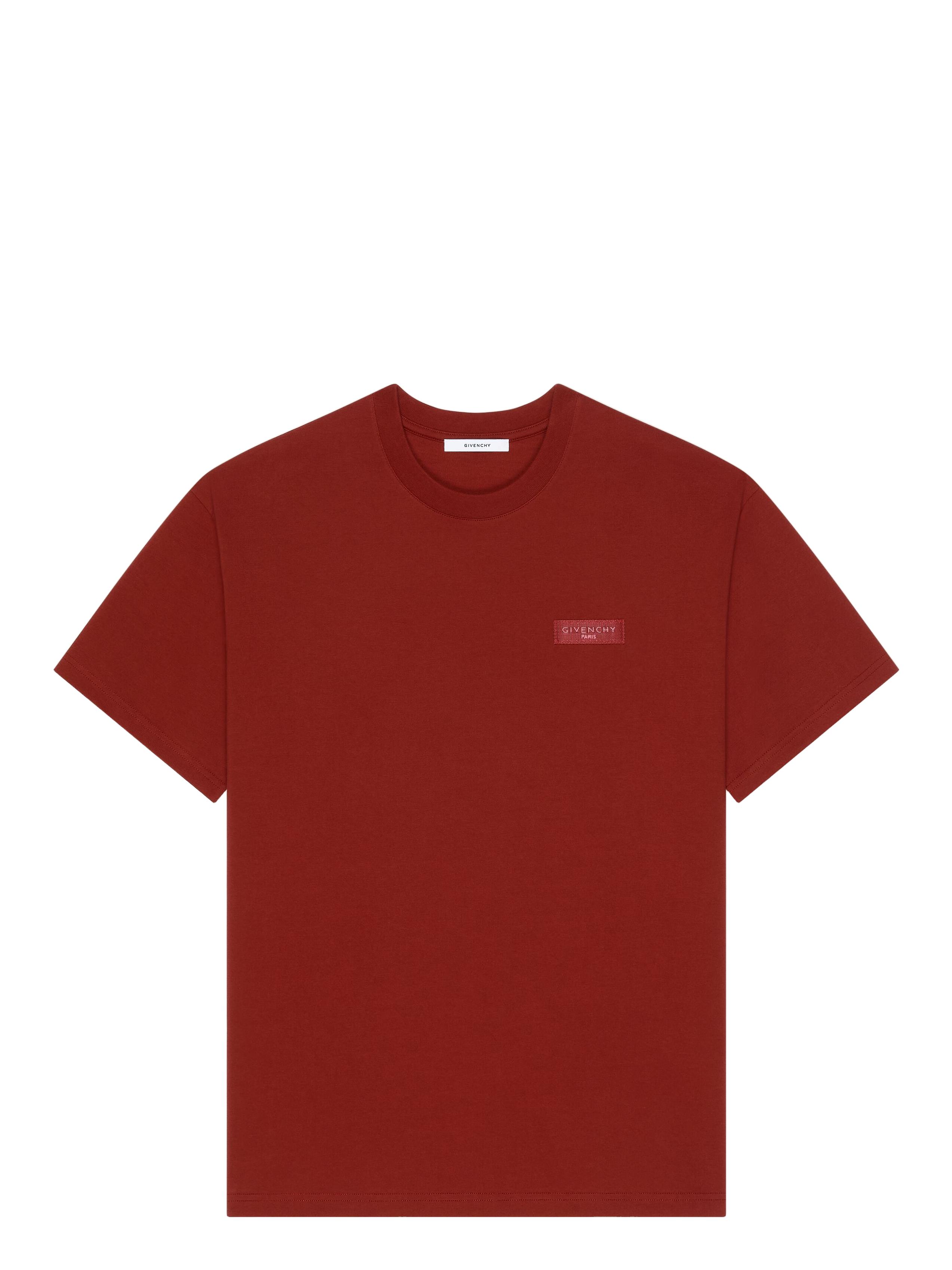 GIVENCHY t-shirt in cotton with paris gros grain